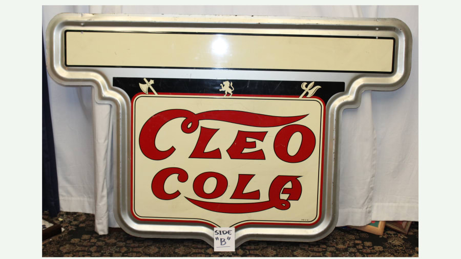 1940s Cleo Cola Sign DST at Anaheim 2016 as J50 - Mecum Auctions