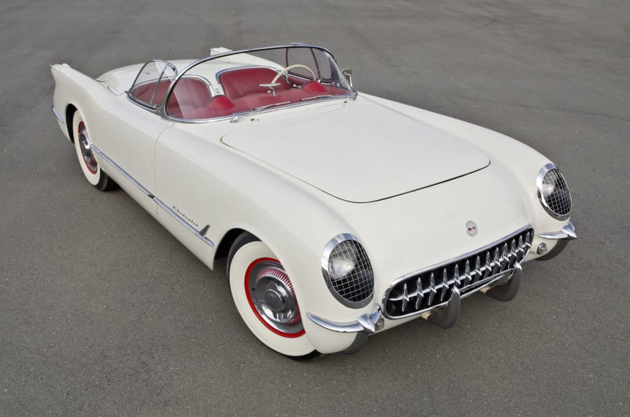 1954 Chevrolet Corvette Roadster at The Salmon Brothers Collection 2012 ...