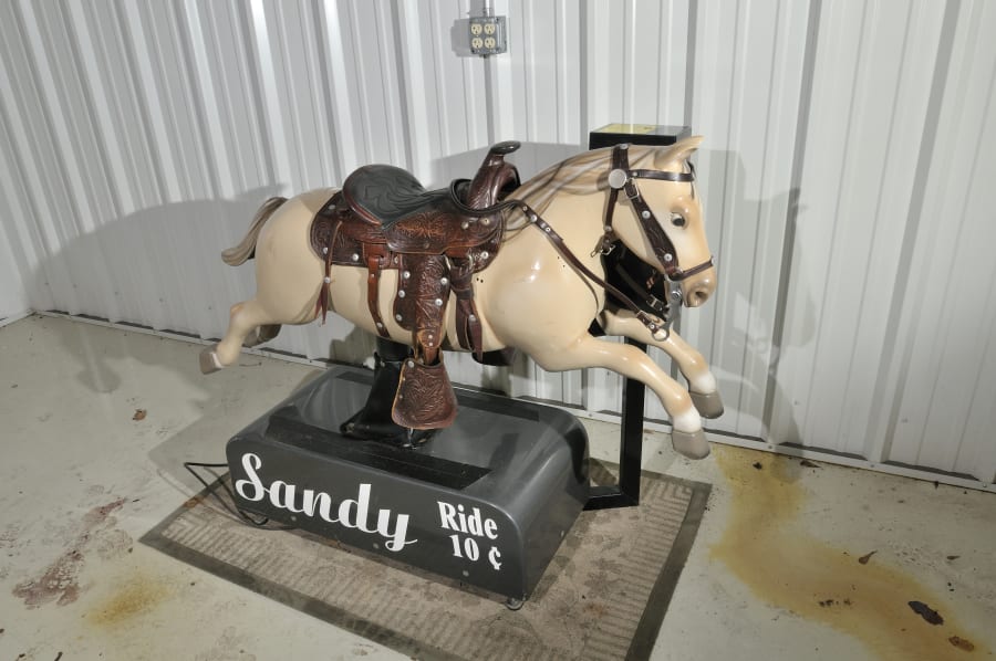 Sandy Ride Horse at The Salmon Brothers Collection 2012 as S55 - Mecum ...