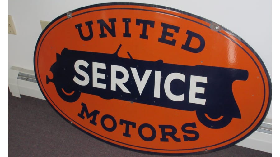 United Motors Service Sign DSP 48x30 for Sale at Auction - Mecum Auctions