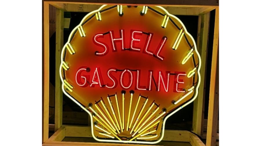 Shell Neon Sign SSPN 48x48 for Sale at Auction - Mecum Auctions