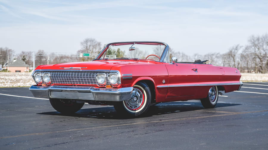1963 Chevrolet Impala Convertible for Sale at Auction - Mecum Auctions
