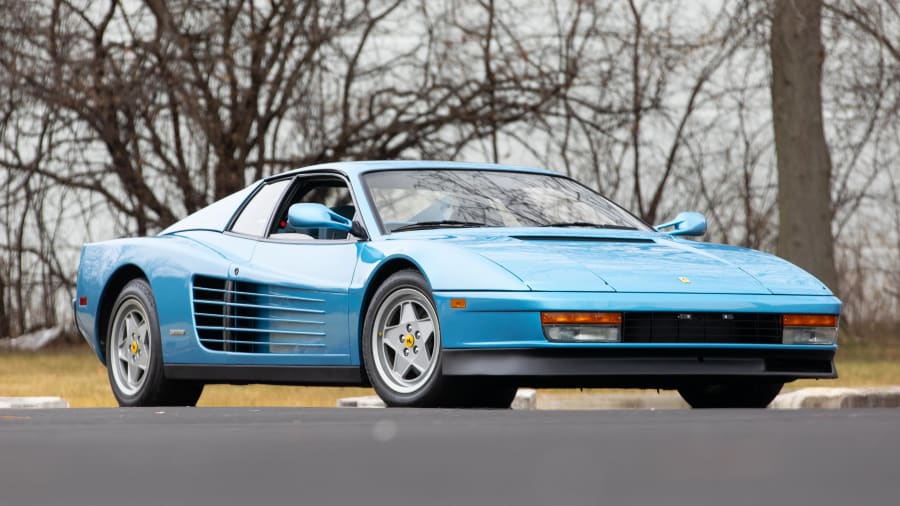 Ferrari Testarossa Blue