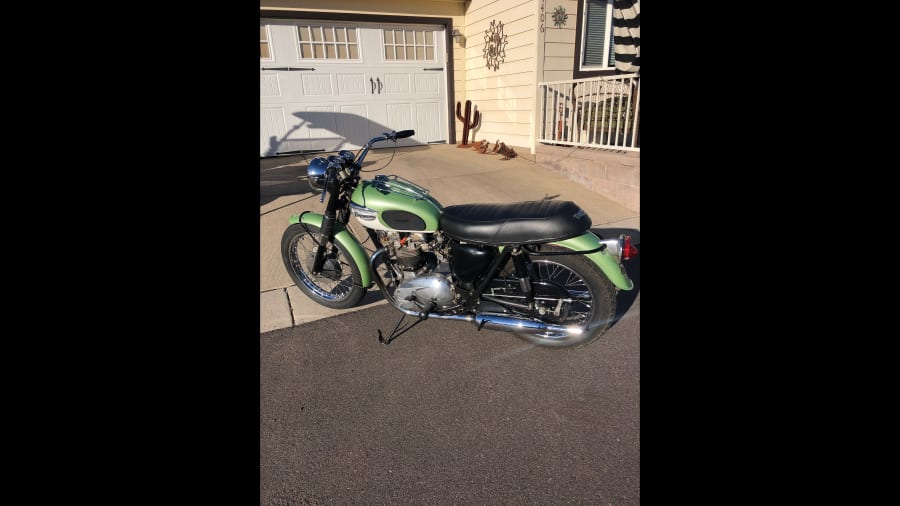 1967 Triumph Trophy for sale at Phoenix 2019 as T85 - Mecum Auctions