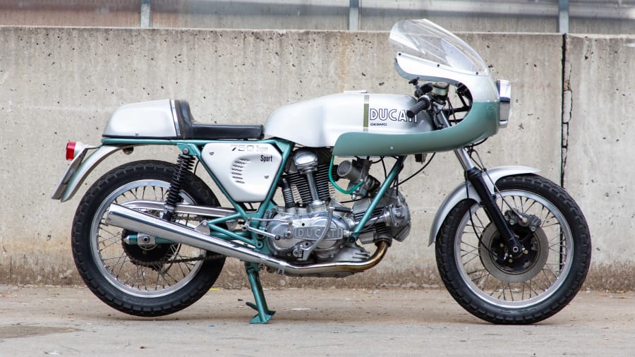 1974 Ducati 750 SS Green Frame at Phoenix 2019 as S1.6 - Mecum Auctions