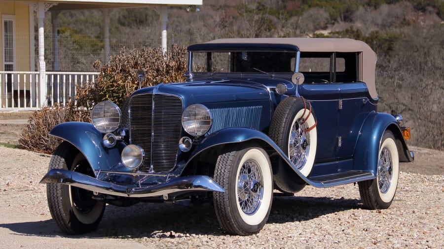 1933 Auburn 12-165 Convertible Sedan for Sale at Auction - Mecum Auctions