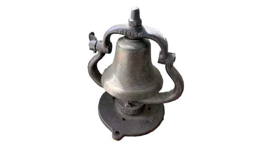 Steam Engine Brass Bell 12-inches at Glendale 2020 as Z323 - Mecum Auctions