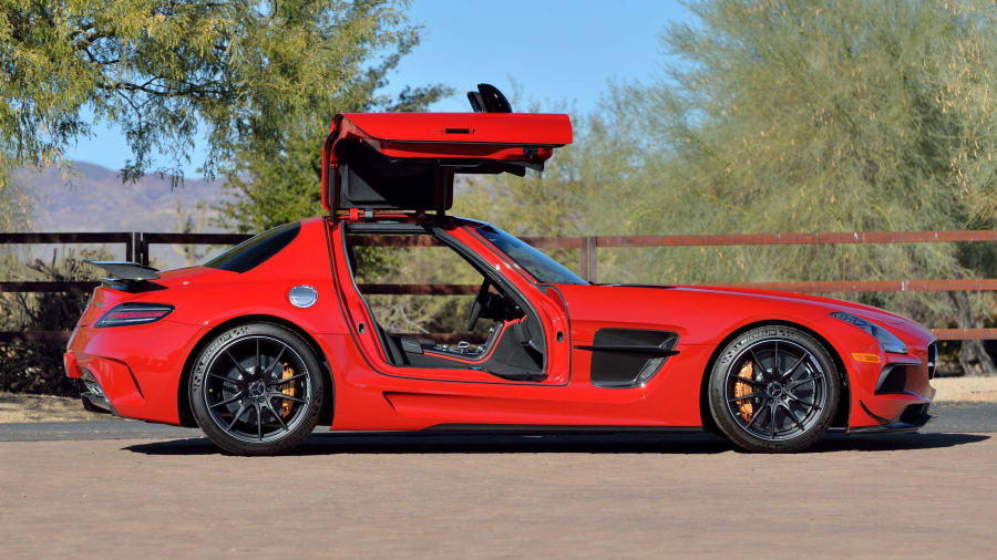 Mercedes Sls Amg Black Series Red