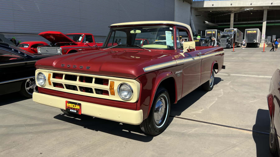 1968 Dodge D100 Pickup for Sale at Auction - Mecum Auctions