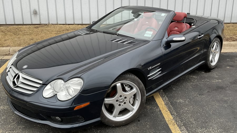 2005 Mercedes-Benz SL55 AMG Convertible at Glendale 2022 as W101.1 ...