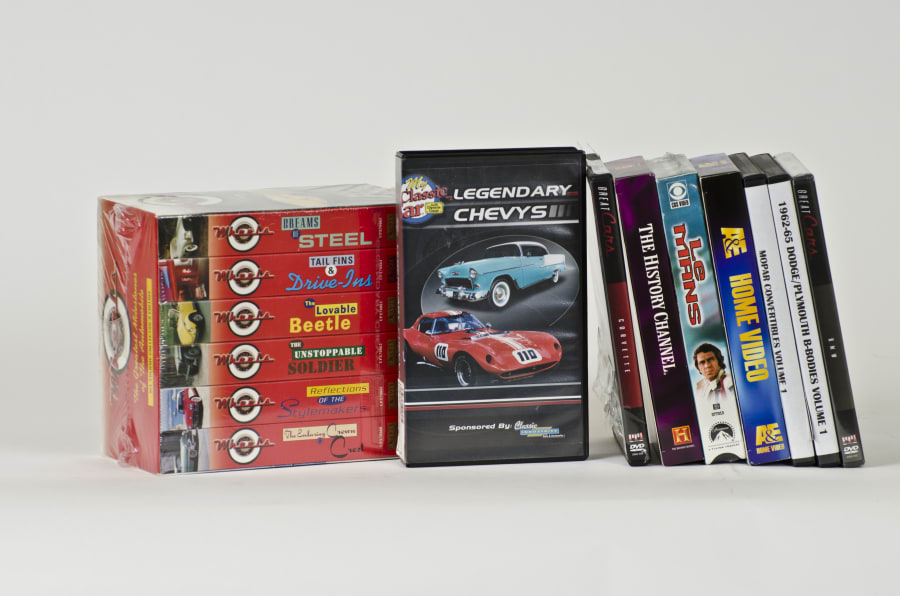 Automotive VHS & DVD Set for Sale at Auction - Mecum Auctions
