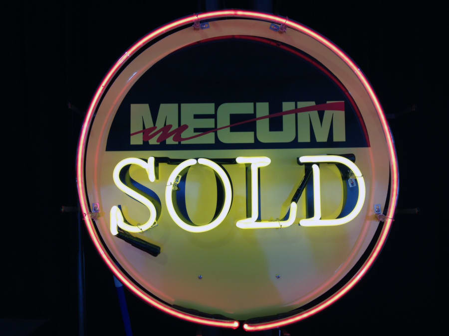 Mecum Sold Neon Sign at Fran and Ron Green's Verde Classics Museum ...