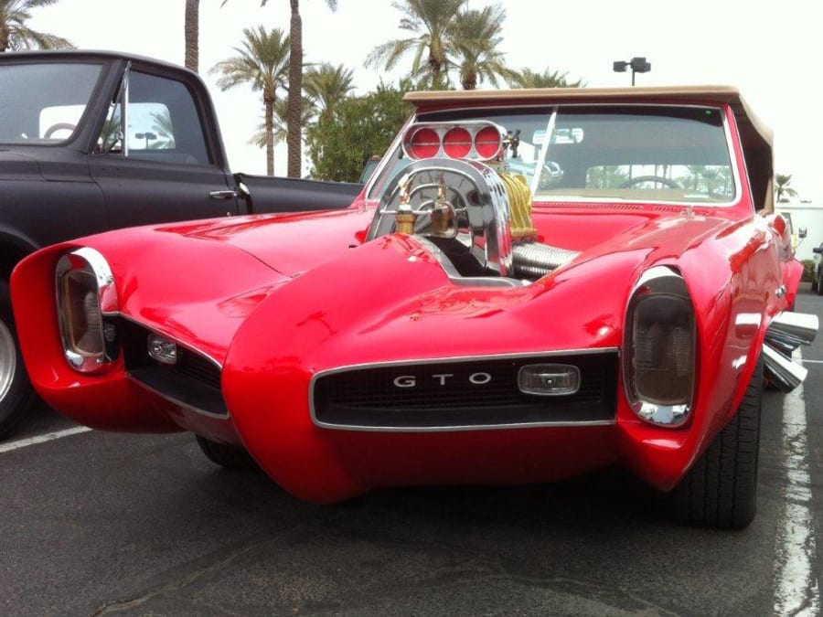 1966 Pontiac GTO MonkeeMobile Replica at Monterey 2012 as F201 - Mecum ...