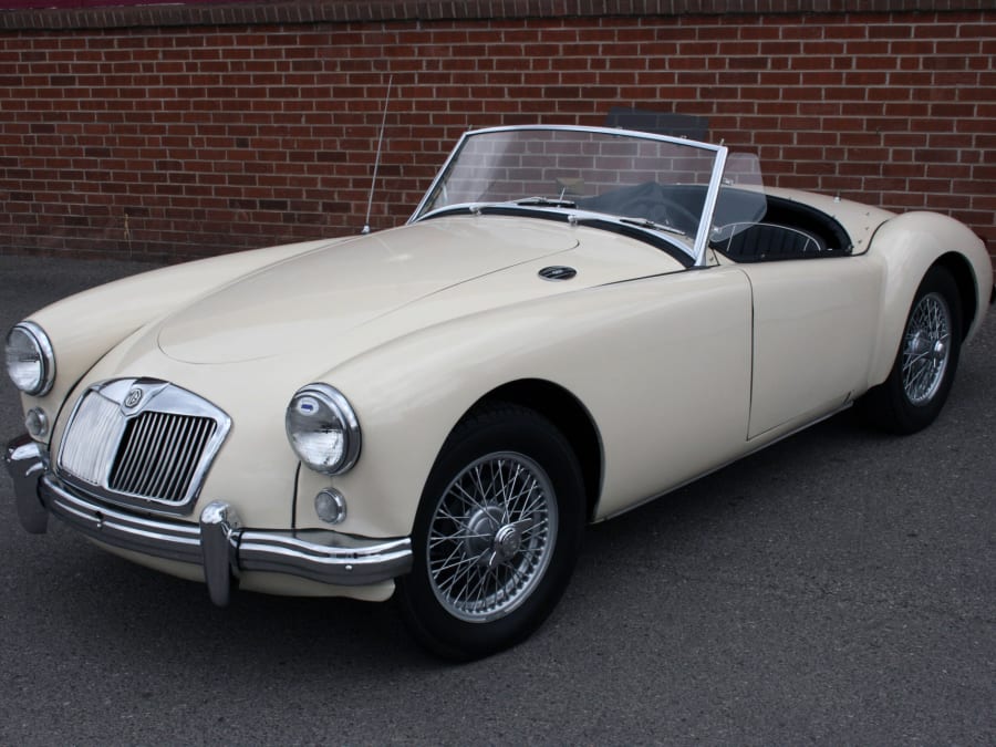 1957 MG A Convertible at Monterey 2013 as F29 - Mecum Auctions