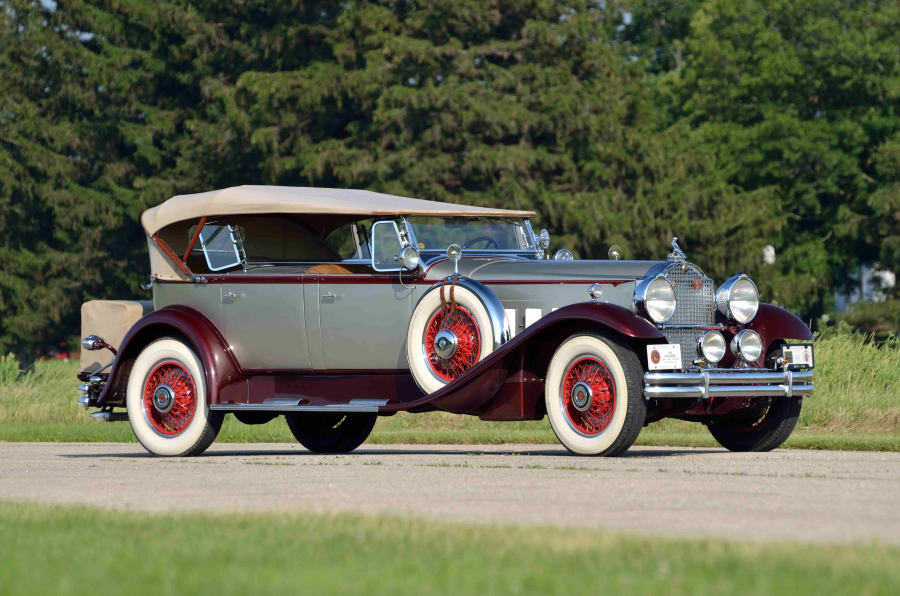 1930 Packard Deluxe Eight 745 Dual Cowl Sport Phaeton at Monterey 2013 ...