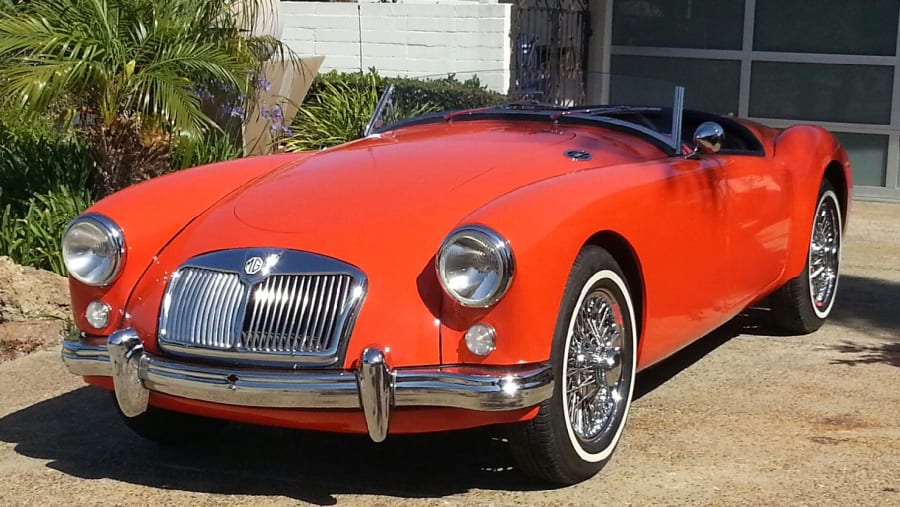 1956 MG A Roadster at Monterey 2014 as T59 - Mecum Auctions