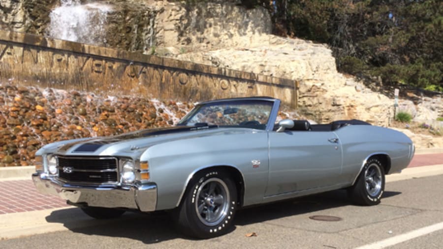 1971 Chevrolet Chevelle SS Convertible at Monterey 2014 asF220 - Mecum ...