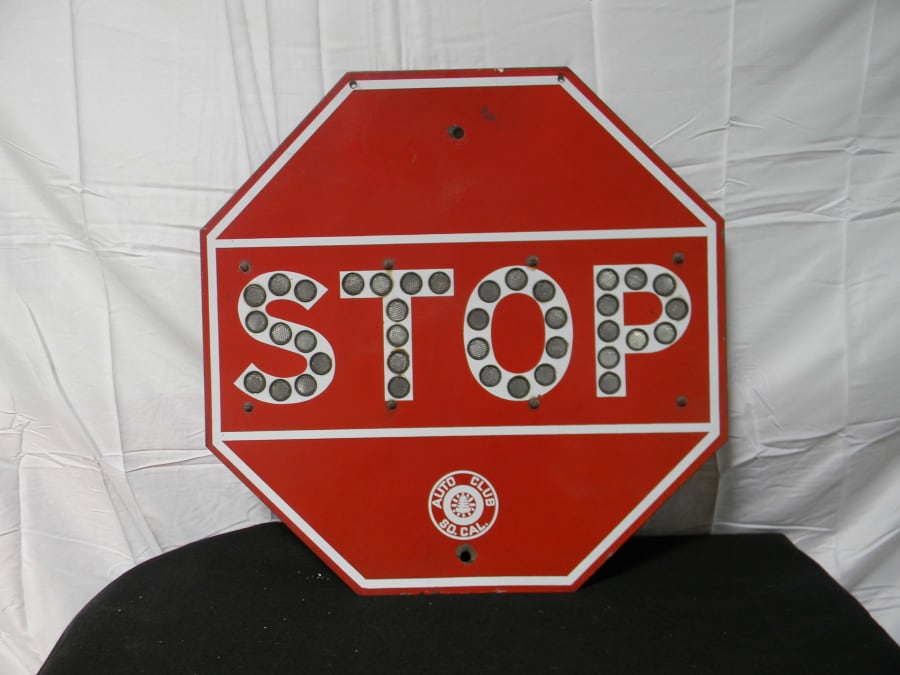 Auto Club So Cal Stop Sign at Monterey 2014 as J33 - Mecum Auctions