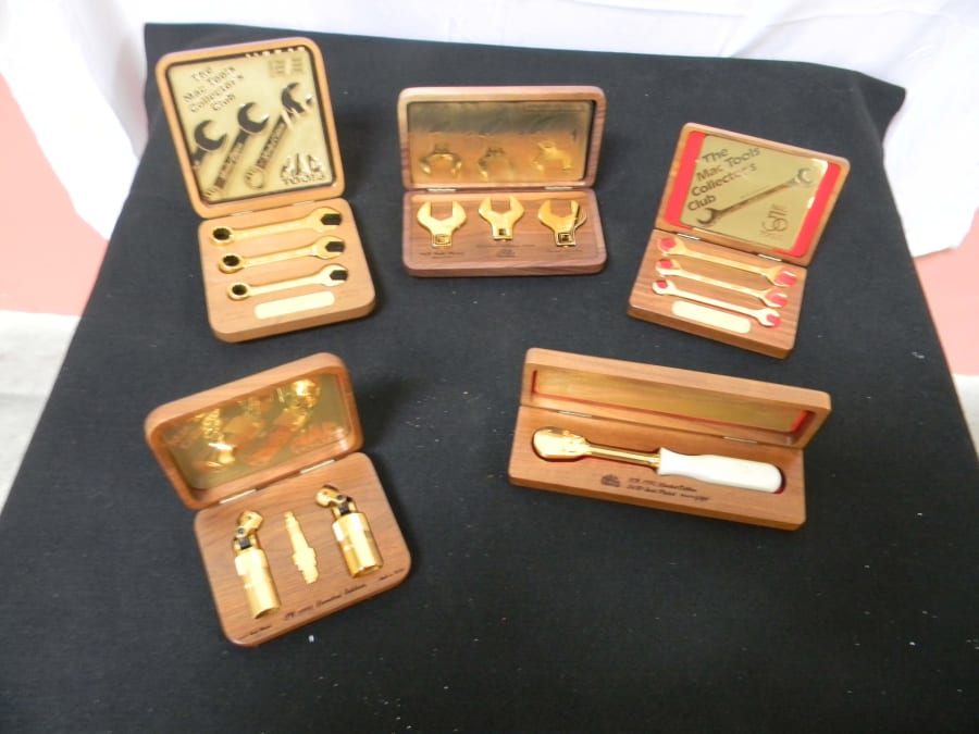 5 Box Sets Of Gold Plated Mac Tools Limited Tools for Sale at Auction ...