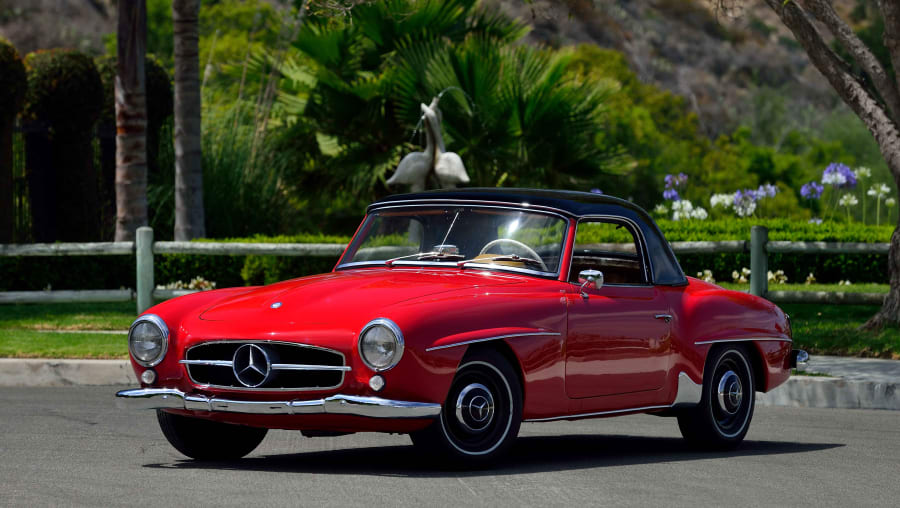 1955 Mercedes-Benz 190SL Roadster at Monterey 2015 as F124 - Mecum Auctions