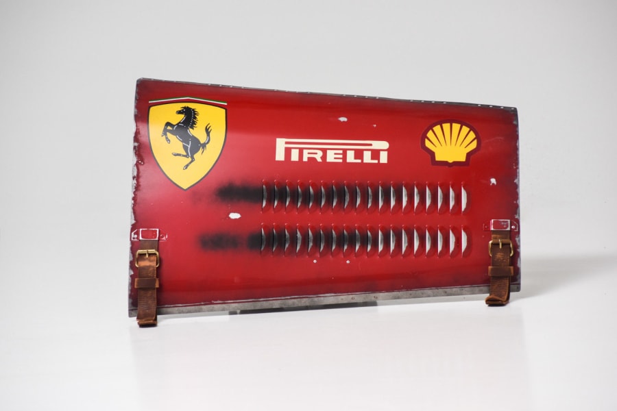 Ferrari Pirelli Handmade Vintage Grand Prix Panel 34x25x5 for Sale at ...