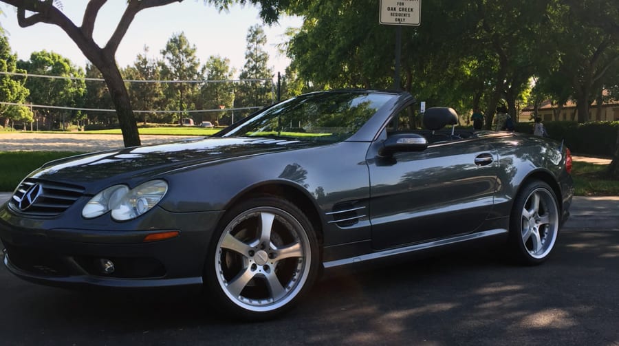 2005 Mercedes-Benz SL500 Convertible at Monterey 2017 as W32 - Mecum ...