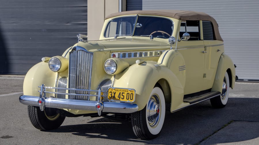1940 Packard Super Eight Convertible Sedan for Sale at Auction - Mecum ...