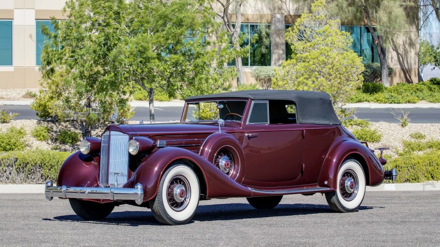 1935 Packard Model 1207 Convertible Victoria for Sale at Auction ...