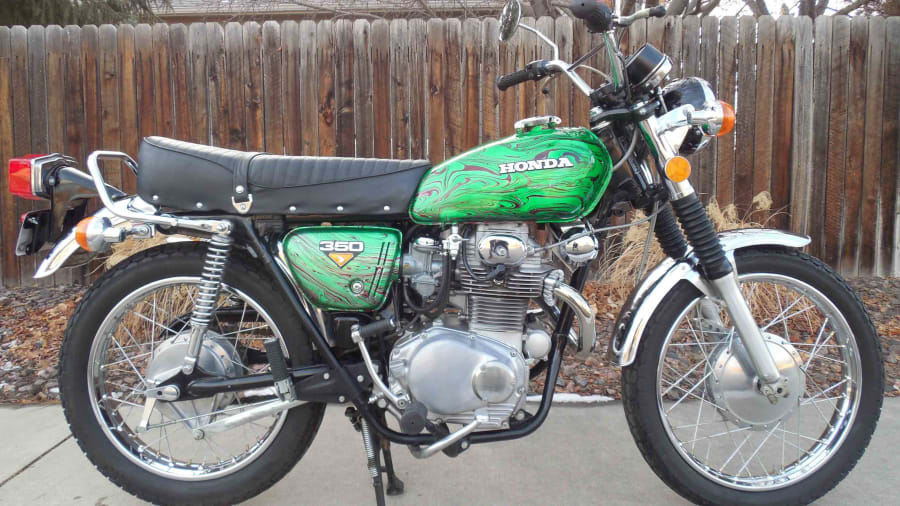 1973 Honda CL350 Flying Dragon for Sale at Auction - Mecum Auctions