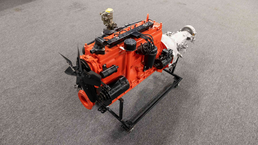 1949 Chrysler Spitfire Straight-8 Engine And Fluid Drive Transmission ...