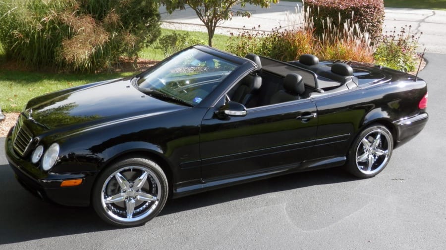 2002 Mercedes-Benz CLK55 AMG Convertible at Chicago 2014 as T212 ...