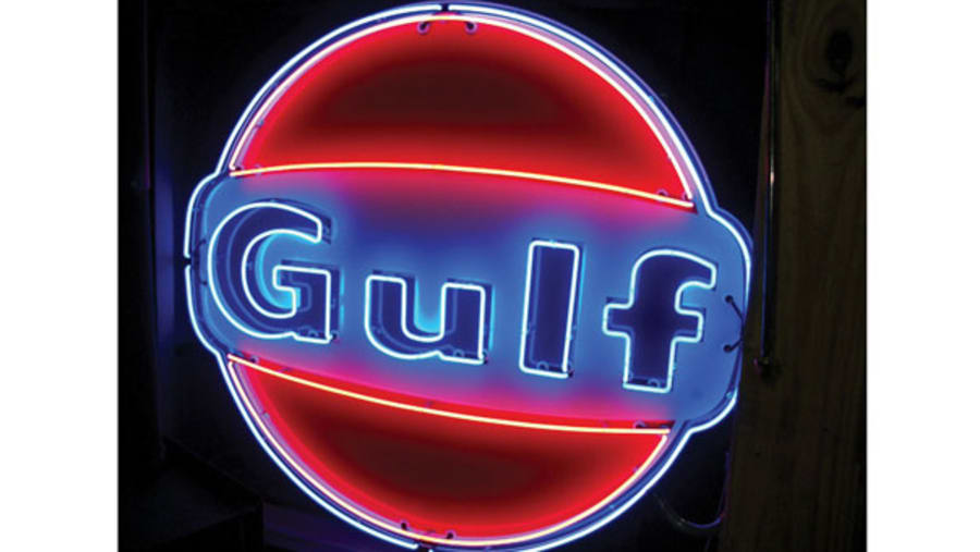 Gulf Neon Sign SSPN 76x72 at Chicago 2015 as J35 - Mecum Auctions