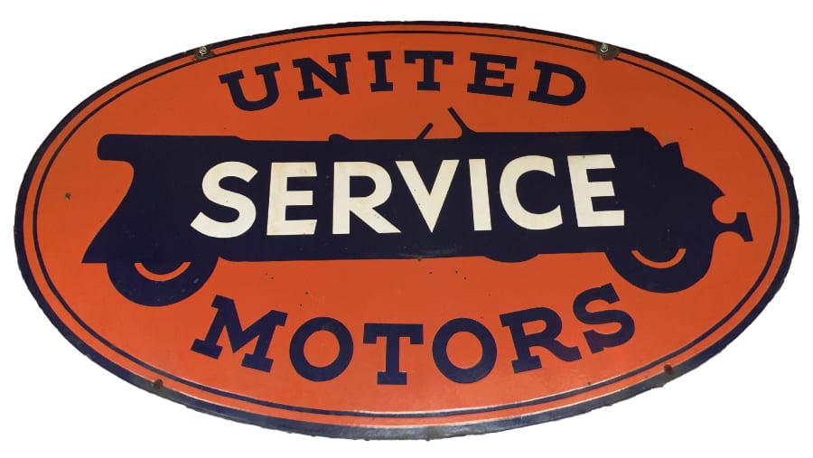 United Motors Service Sign DSP 48x30 at Chicago 2015 as K53 - Mecum ...