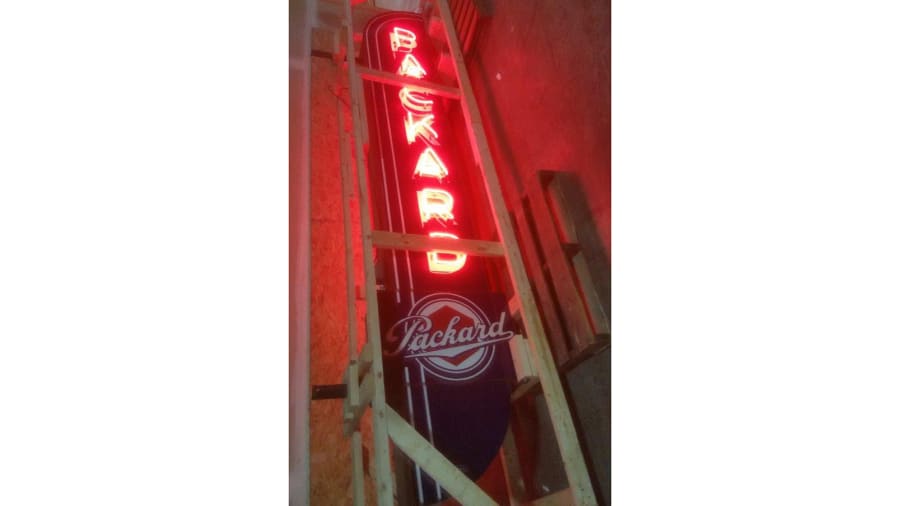 Packard Vertical Neon Sign DSPN 30x156x12 at Chicago 2015 as K65 ...