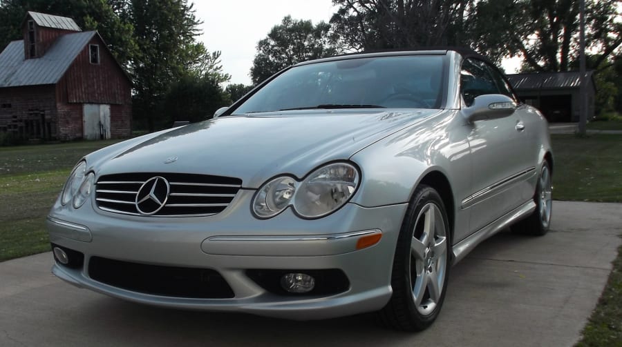 2005 Mercedes-Benz CLK500 Convertible at Chicago 2016 as T158 - Mecum ...