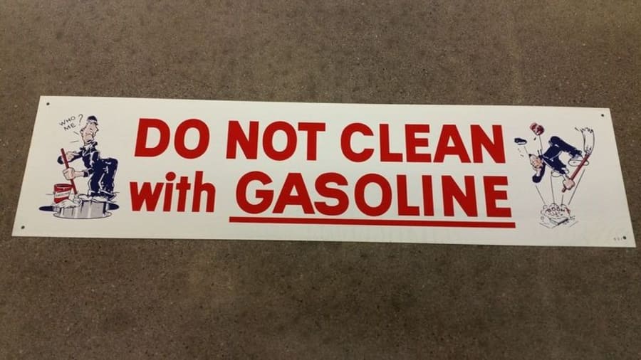 Do Not Clean And Mens Sign Lot Of 2 for Sale at Auction - Mecum Auctions