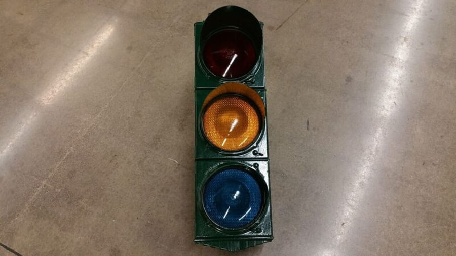 Wall Mount Powder Coated Stop Light 10.5x36x22 at Chicago 2016 as K69 ...