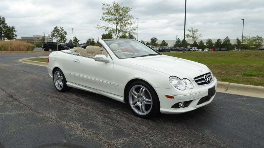 2008 Mercedes-Benz CLK550 Convertible at Chicago 2017 as S59.1 - Mecum ...