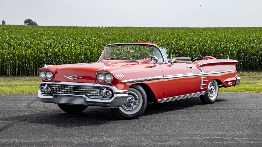 1958 Chevrolet Impala Convertible for Sale at Auction - Mecum Auctions
