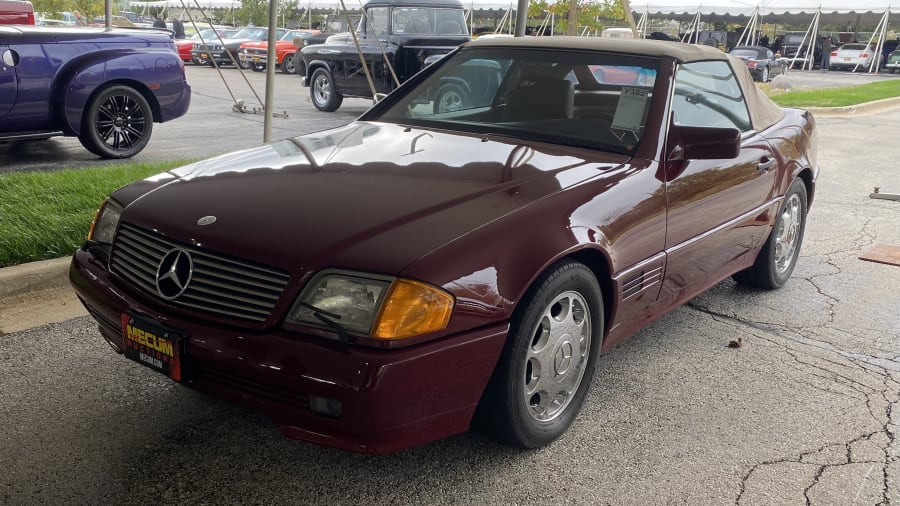 1992 Mercedes-Benz 500SL Convertible for Sale at Auction - Mecum Auctions