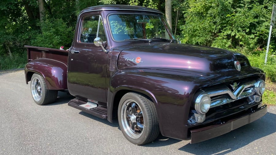 1955 Ford F100 Custom Pickup for Sale at Auction - Mecum Auctions