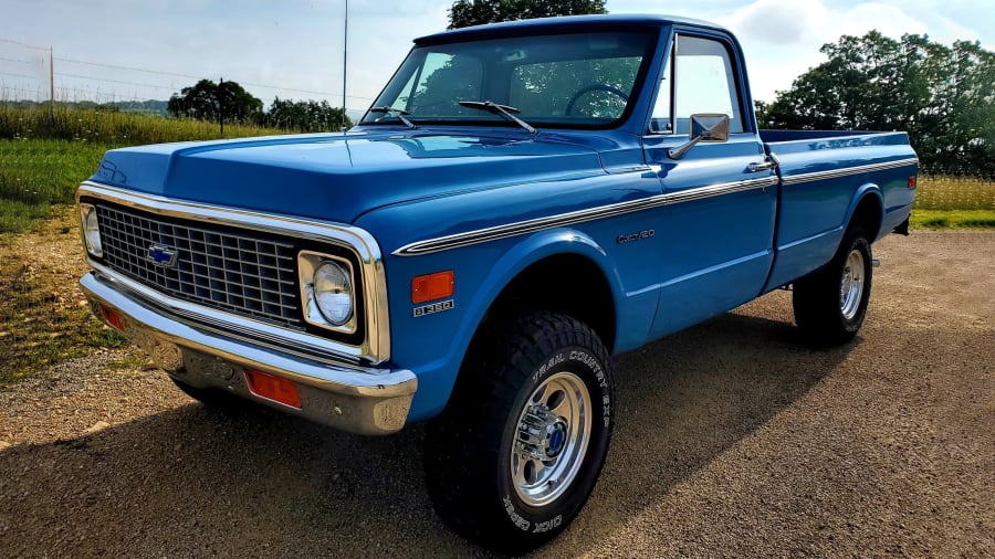 1972 Chevrolet K20 Pickup for Sale at Auction - Mecum Auctions