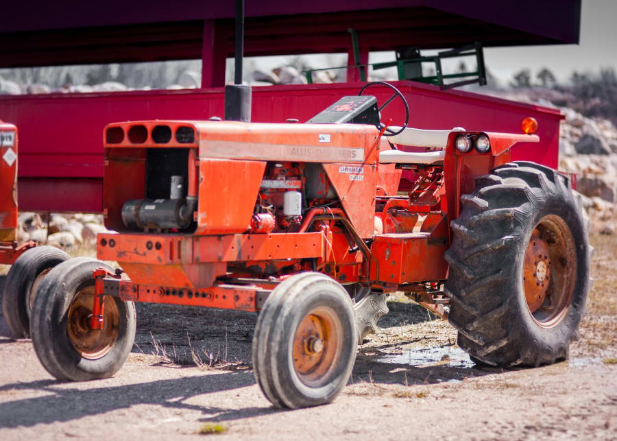 1968 Allis Chalmers 180 Diesel at Ontario Tractor Auction 2017 as S156 ...