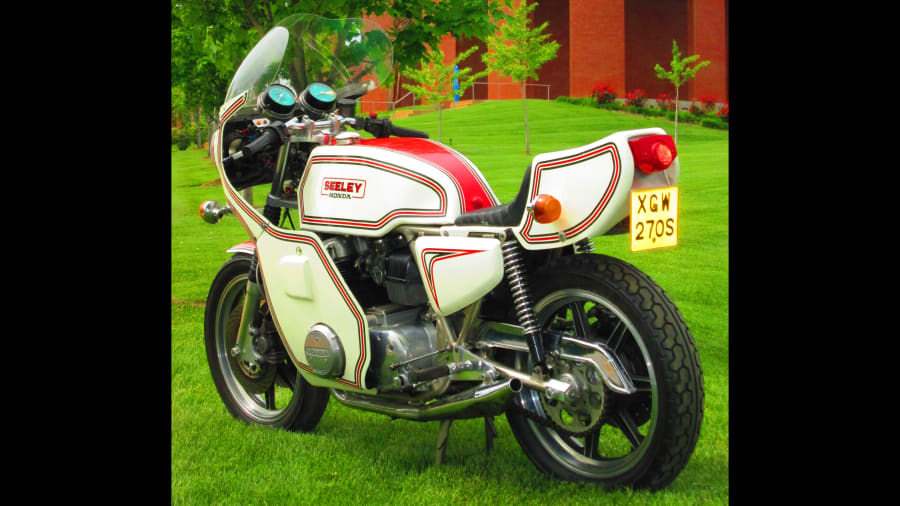 1977 Honda Seeley at Monterey Motorcycles 2014 as T196 - Mecum Auctions