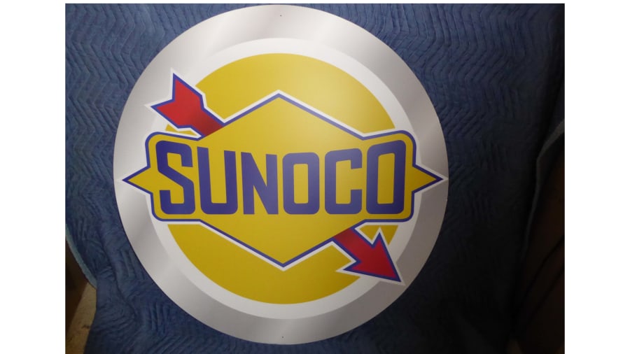 SUNOCO Tin Sign at Chattanooga 2021 as Z110 - Mecum Auctions
