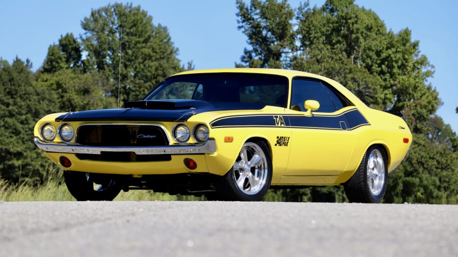 1972 Challenger Yellow