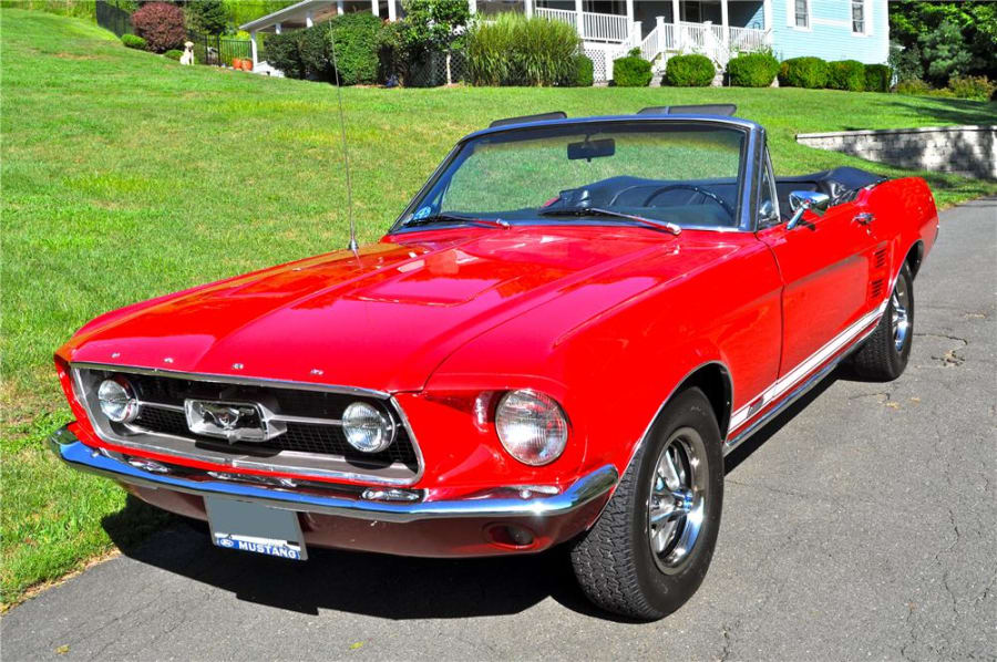1967 Ford Mustang Convertible at Dallas 2012 as F267 - Mecum Auctions