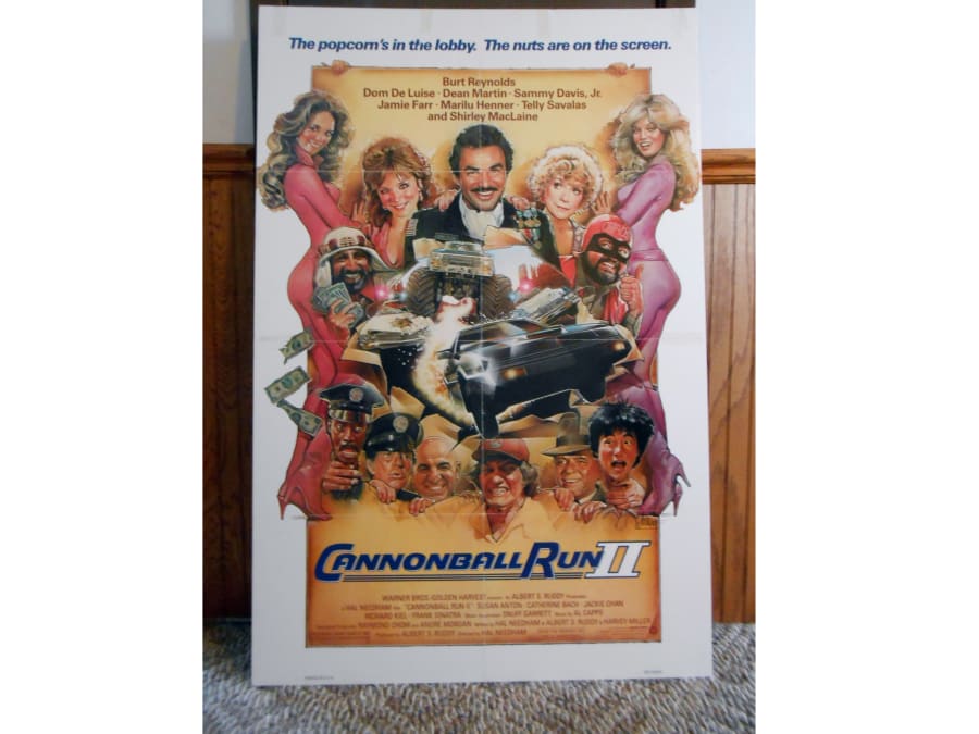 Cannonball Run Movie Poster