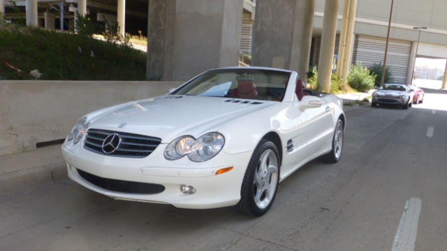 2003 Mercedes-Benz SL500 Convertible at Dallas 2014 as T35.1 - Mecum ...