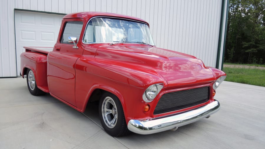 1955 Chevrolet Resto Mod Pickup at Dallas 2015 as F140.1 - Mecum Auctions